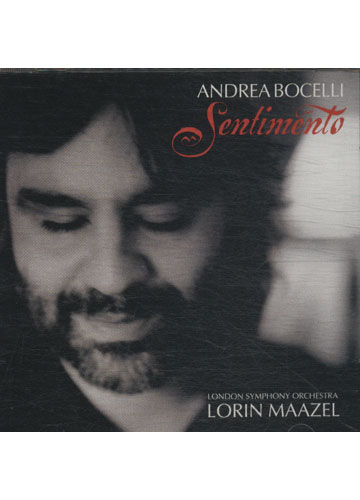 Sebo do Messias CD - Andrea Bocelli - Sentimento