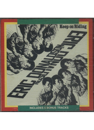 Sebo do Messias CD - Eric Donaldson - Keep On Riding *Importado* *Raro*