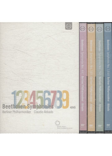Sebo do Messias DVD - 123456789 - Beethoven Symphonies - Berliner ...