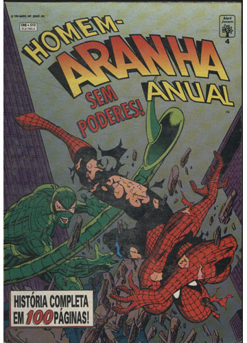 Sebo do Messias Gibi - Homem-Aranha Anual - Nº.04