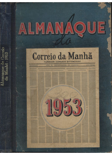 Sebo do Messias Livro - Almanaque do Correio da Manhã - 1953