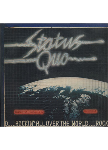 Sebo do Messias LP - Status Quo - Rockin' All Over The World