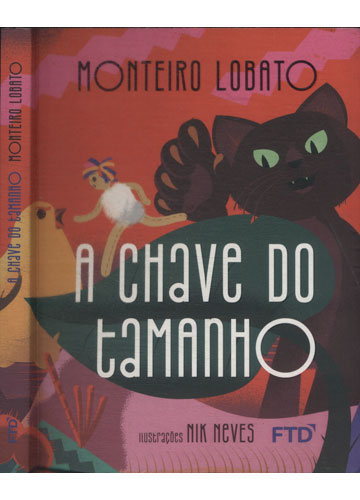 Sebo do Messias Livro - A Chave do Tamanho - Ilustrações Nik Neves