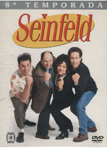Sebo do Messias DVD - Seinfeld - 8ª Temporada *4 DVD's*