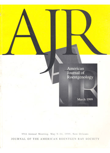 Sebo do Messias Livro - AJR - American Journal of Roentgenology- Volume ...