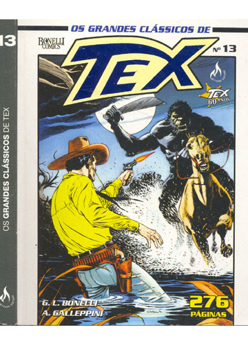 Sebo do Messias Gibi - Os Grandes Clássicos de Tex - Nº.13