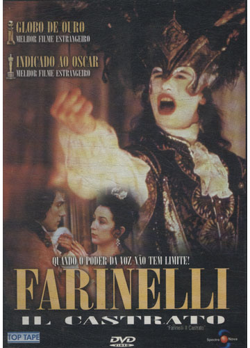Sebo do Messias DVD - Farinelli il Castrato