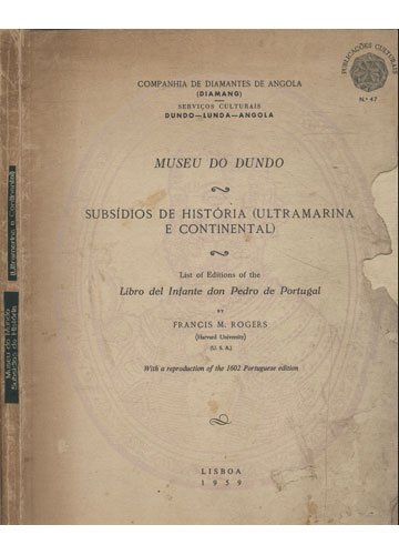 Sebo do Messias Livro - Museu do Dundo - Subsídios de História ...