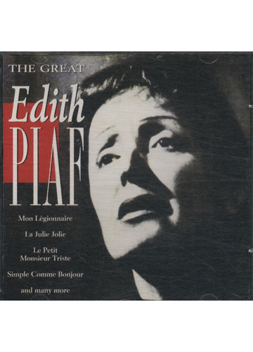 Sebo do Messias CD - The Great Edith Piaf *importado*