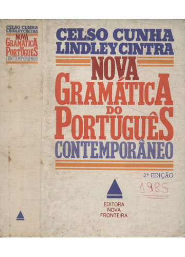 Sebo do Messias Livro - Nova Gramática do Português Contemporâneo