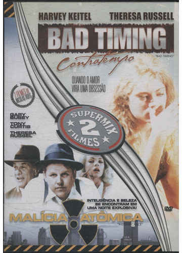 Sebo do Messias DVD - Supermix 2 Filmes - Bad Timing / Malícia Atômica