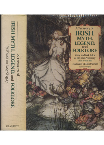 Sebo do Messias Livro - A Treasury of Irish Myth Legend and Folklore
