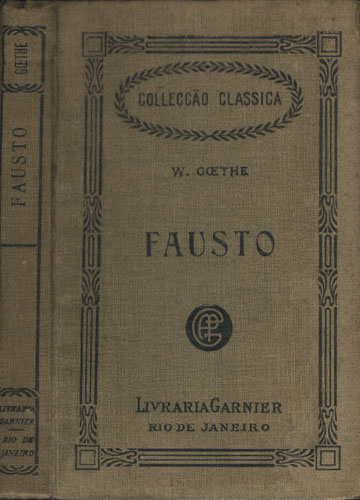 Sebo do Messias Livro - Fausto - Capa Dura - Colleccão Classica