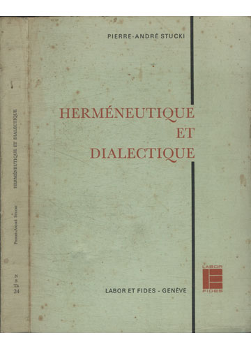 Sebo do Messias Livro - Herméneutique et Dialectique