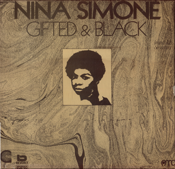 Sebo do Messias LP - Nina Simone - Gifted & Black *Raro*