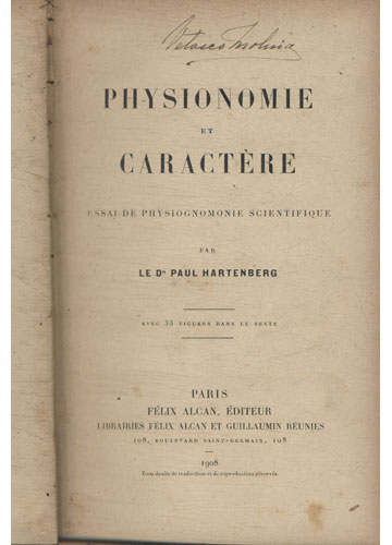 Sebo do Messias Livro - Physionomie et Caractére