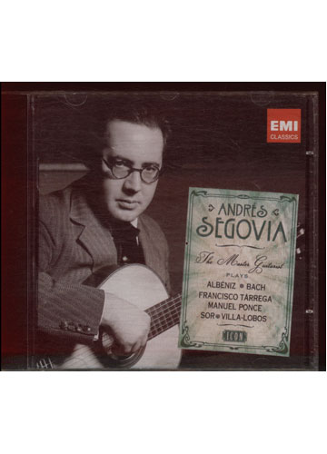 Sebo do Messias CD - Andres Segovia - The Master Guitarist
