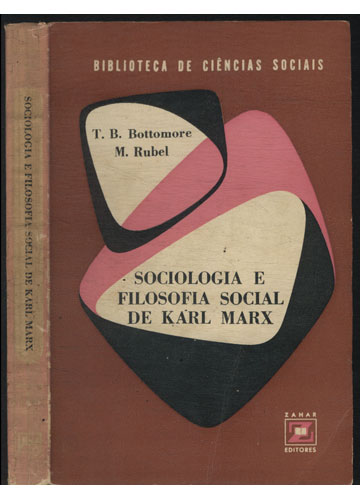 Sebo do Messias Livro - Sociologia e Filosofia Social de Karl Marx
