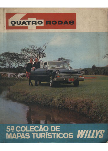 Sebo do Messias Livro - Quatro Rodas - 5ª Coleção de Mapas Turísticos