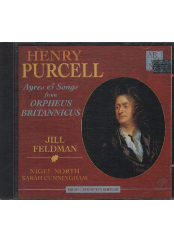Sebo do Messias CD - Henry Purcell - Ayres & Songs From Orpheus ...