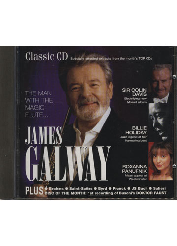 Sebo do Messias CD - James Galway - The Man with the Magic Flute ...
