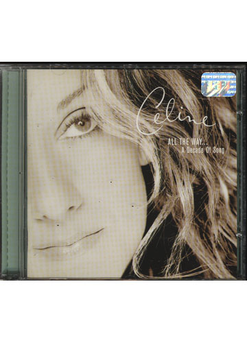 Sebo do Messias CD - Celine Dion - All the Way... A Decade of Song