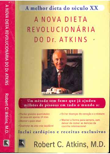 Sebo do Messias Livro - A Nova Dieta Revolucionária do Dr. Atkins