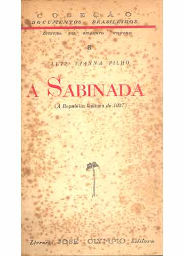 Sebo do Messias Livro - A Sabinada - Com Dedicatória do Autor