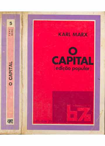 Sebo do Messias Livro - O Capital - Edição Popular