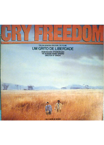 Sebo do Messias LP - Cry Freedom - Trilha Sonora Original do Filme Um ...