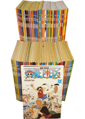 Sebo do Messias Gibi - One Piece - 70 Volumes - Do Nº 1 ao Nº 70