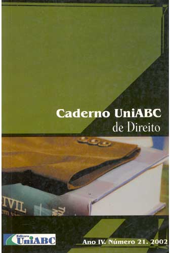 Sebo do Messias Livro - Caderno UniABC de Direito