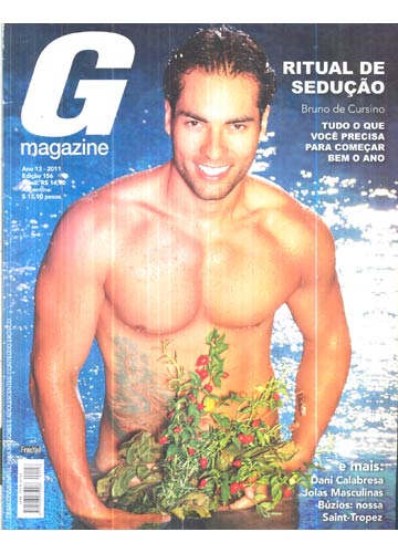Sebo do Messias Revista - G Magazine - 2011 - Nº.156 - Bruno de Cursino