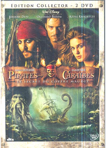 Sebo do Messias DVD - Pirates Des Caraïbes - Le Secret Du Coffre Maudit ...