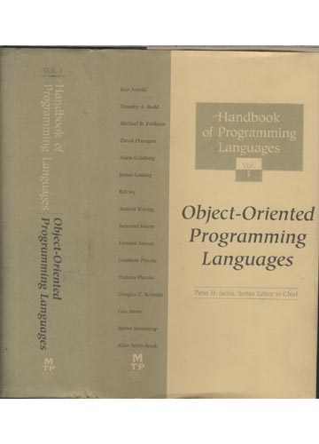 Sebo do Messias Livro - Handbook of Programming Languages - Volume 1 - Object-Oriented ...