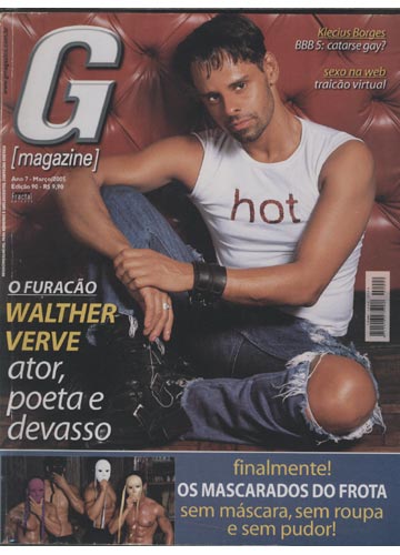 Sebo do Messias Revista - G Magazine - Nº.90 - Walther Verve