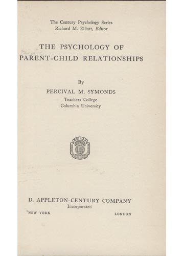 Sebo do Messias Livro - The Psychology of Parent Child Relationships