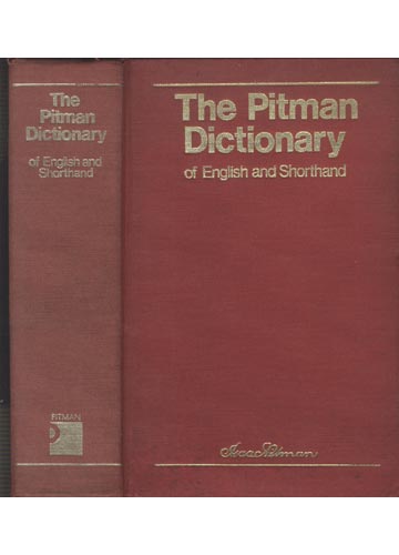 Sebo do Messias Livro - The Pitman Dictionary of English and Shorthand